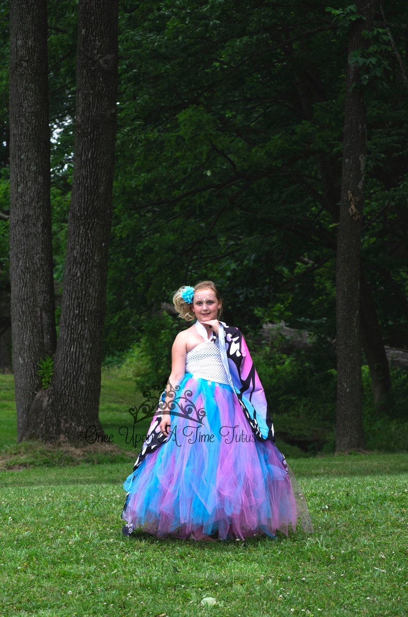 Pink Blue Butterfly Costume Girls Butterfly Dress Toddler | Etsy