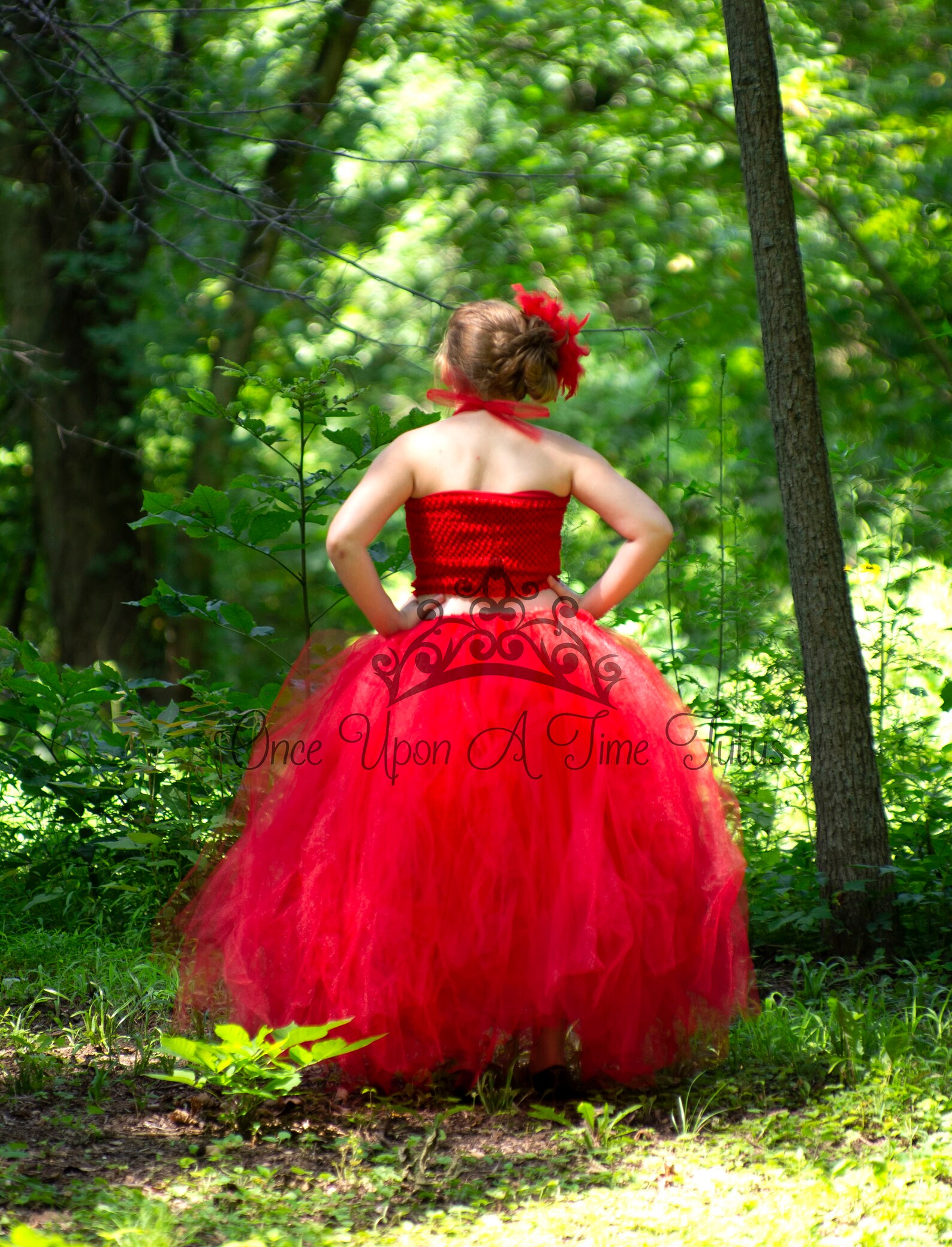 Long Red Tutu Skirt Little Girls Tulle Skirt Kids Tutu | Etsy