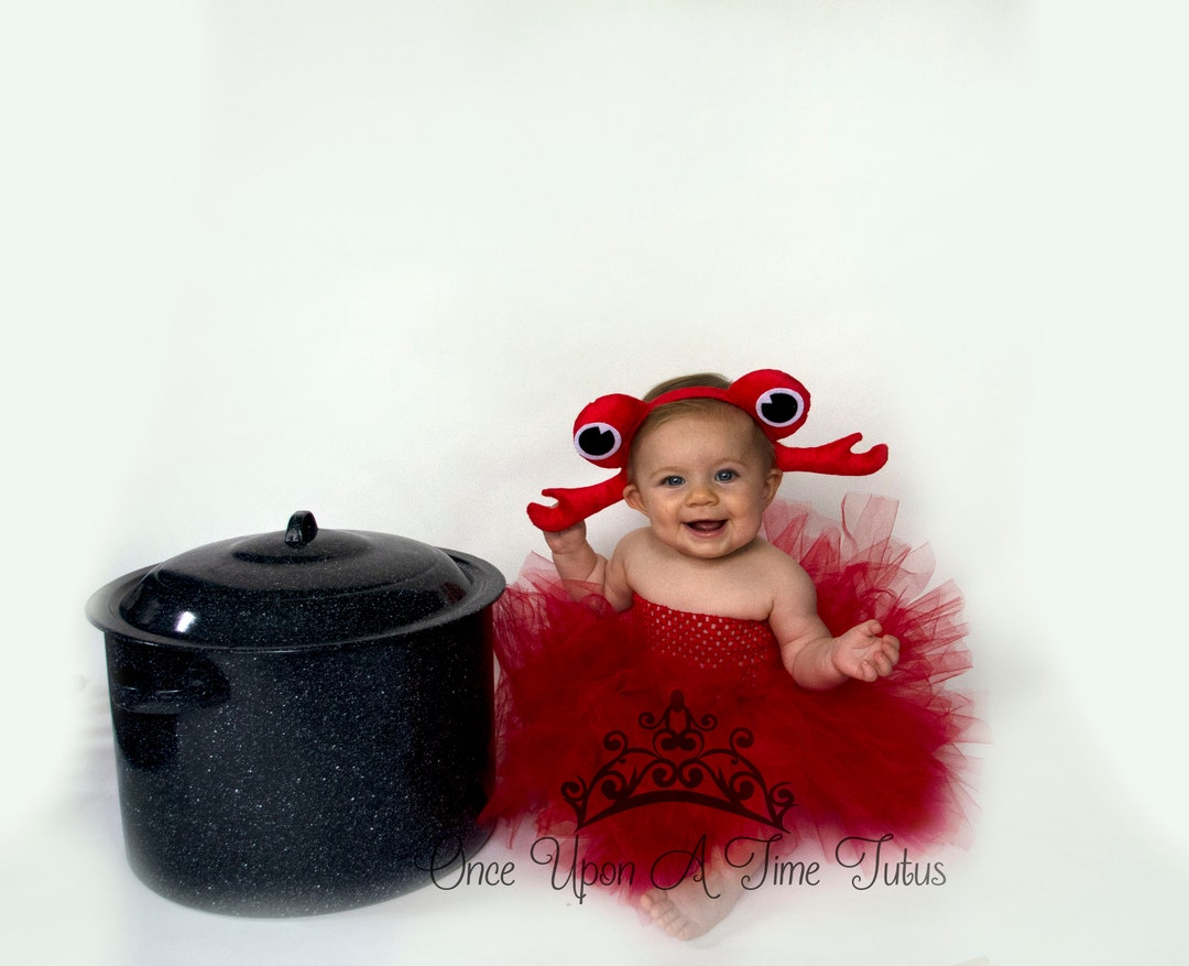 Crab Tutu Dress, Crab Halloween Costume, Kids Crab Costume, Kids Tutu ...