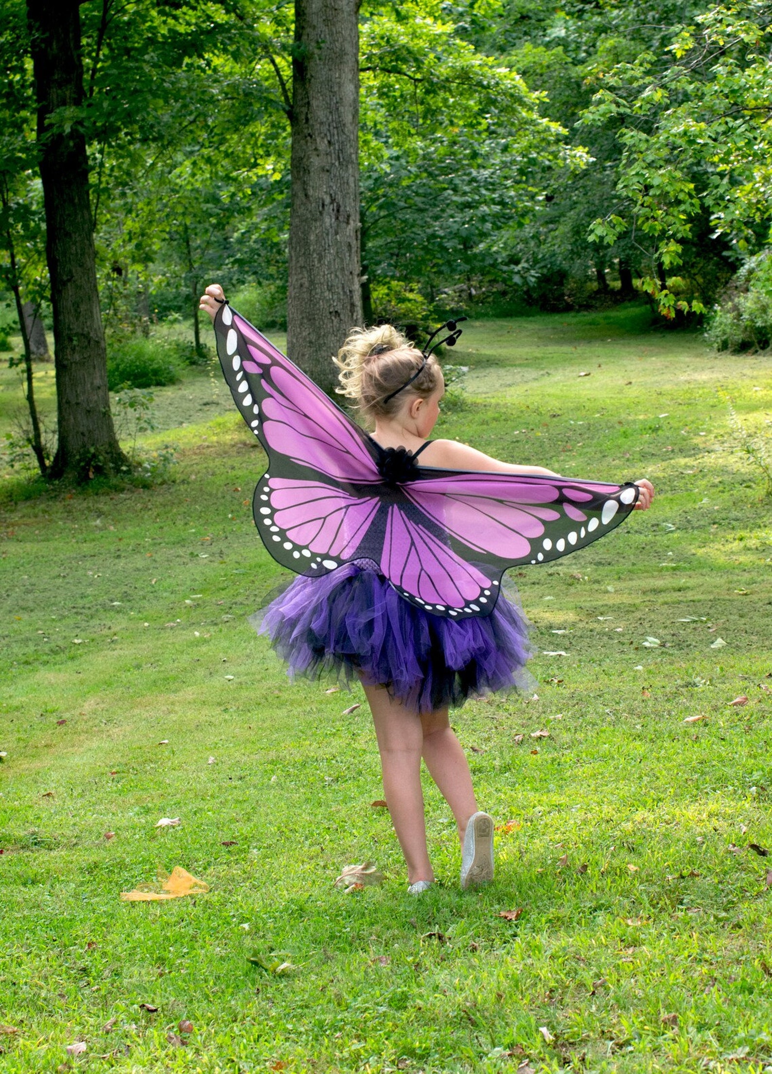 Blue Butterfly Halloween Costume, Girls Butterfly Dress, Toddler ...