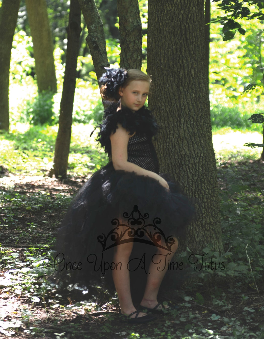 Black Bird Costume, Black Owl Costume, Girls Swan Dress, Kids Halloween ...