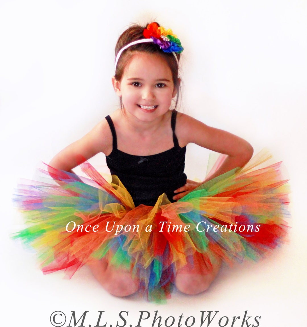 Rainbow Tutu, Kids Tutu, 1st Birthday Tutu, First Birthday Tutu ...