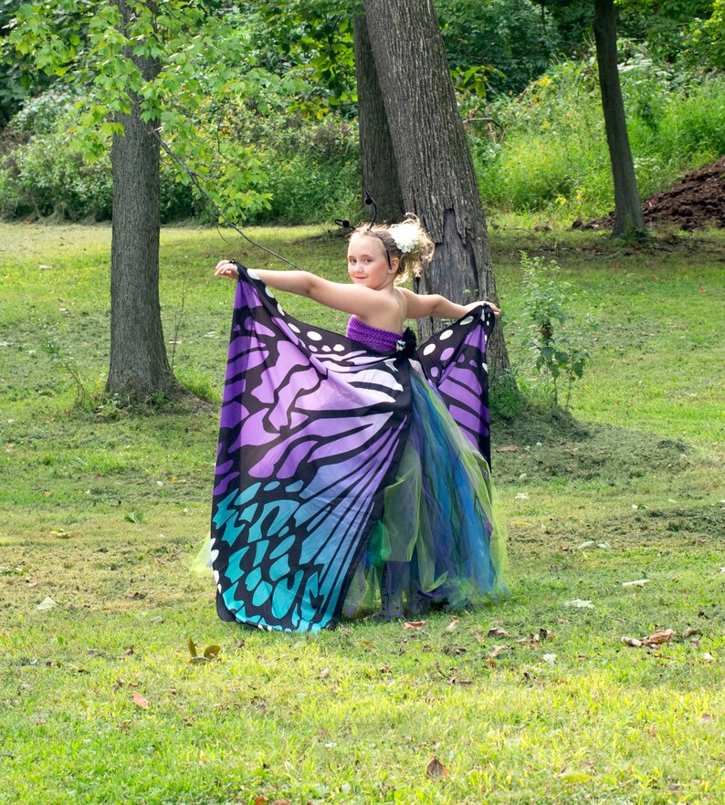 Butterfly Halloween Costume Girls Butterfly Dress Toddler - Etsy