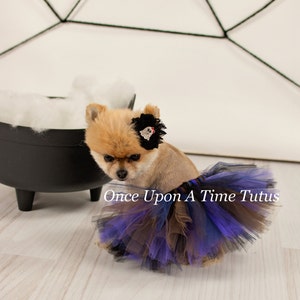 Halloween Dog Tutu, Dog Tutu, Puppy Tutu Skirt, Dog Halloween Costume ...