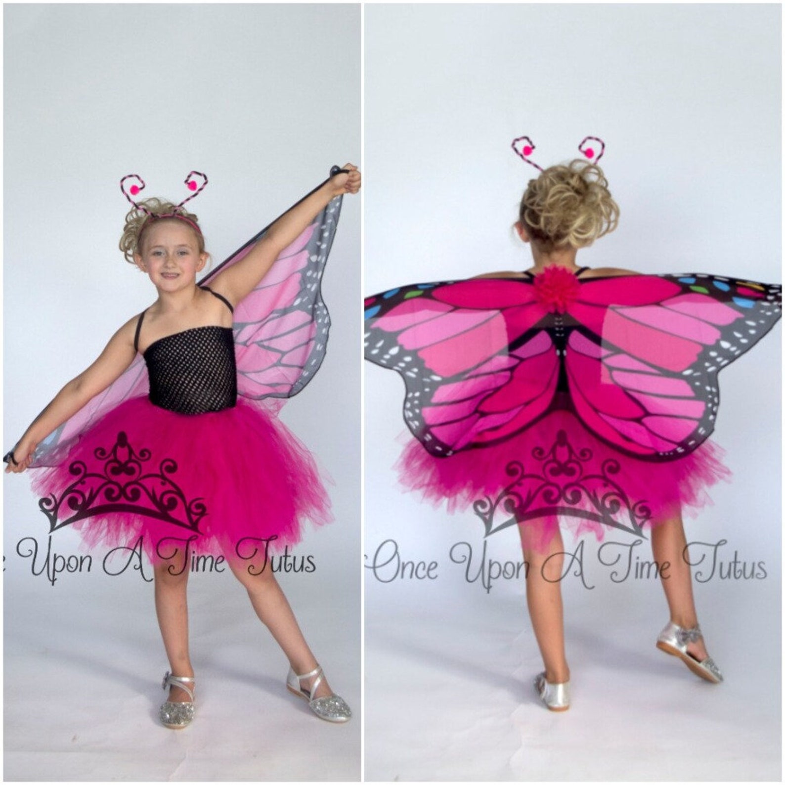 Blue Butterfly Halloween Costume Girls Butterfly Dress | Etsy