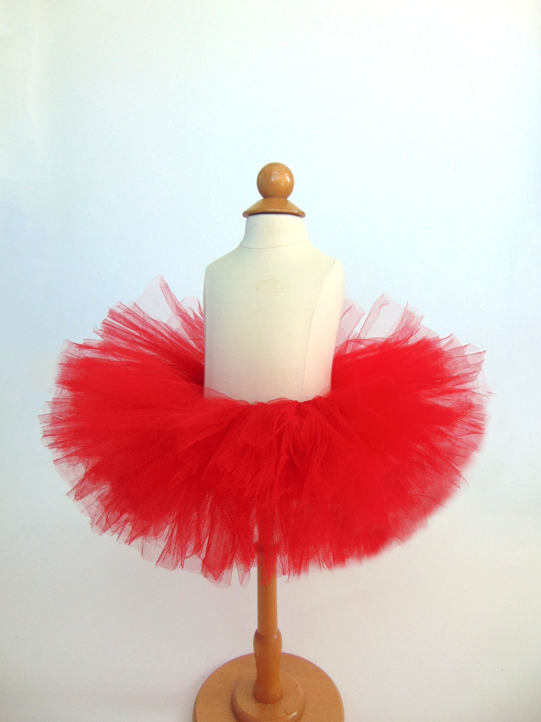 Red Tutu, Solid Red Tutu Skirt, Baby Tutu, 1st Birthday Tutu, Childrens ...