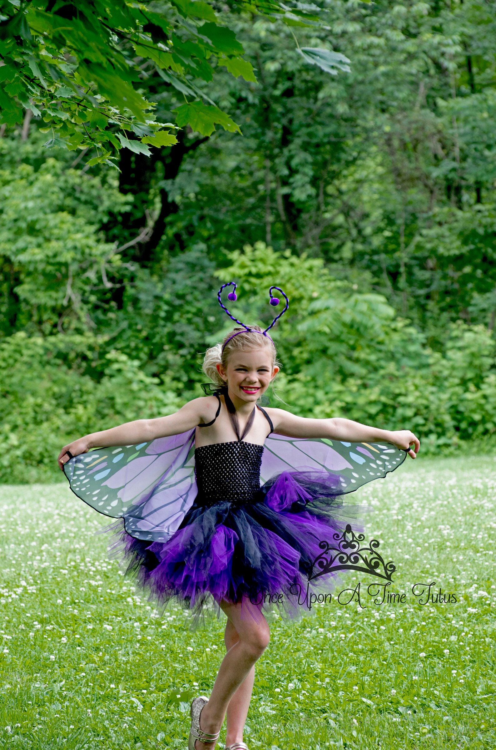 Purple Butterfly Halloween Costume Girls Butterfly Dress | Etsy