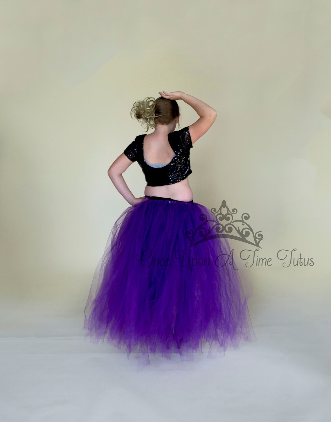 Purple Open Front Tutu Half Tutu Skirt Waist Cape Tutu - Etsy