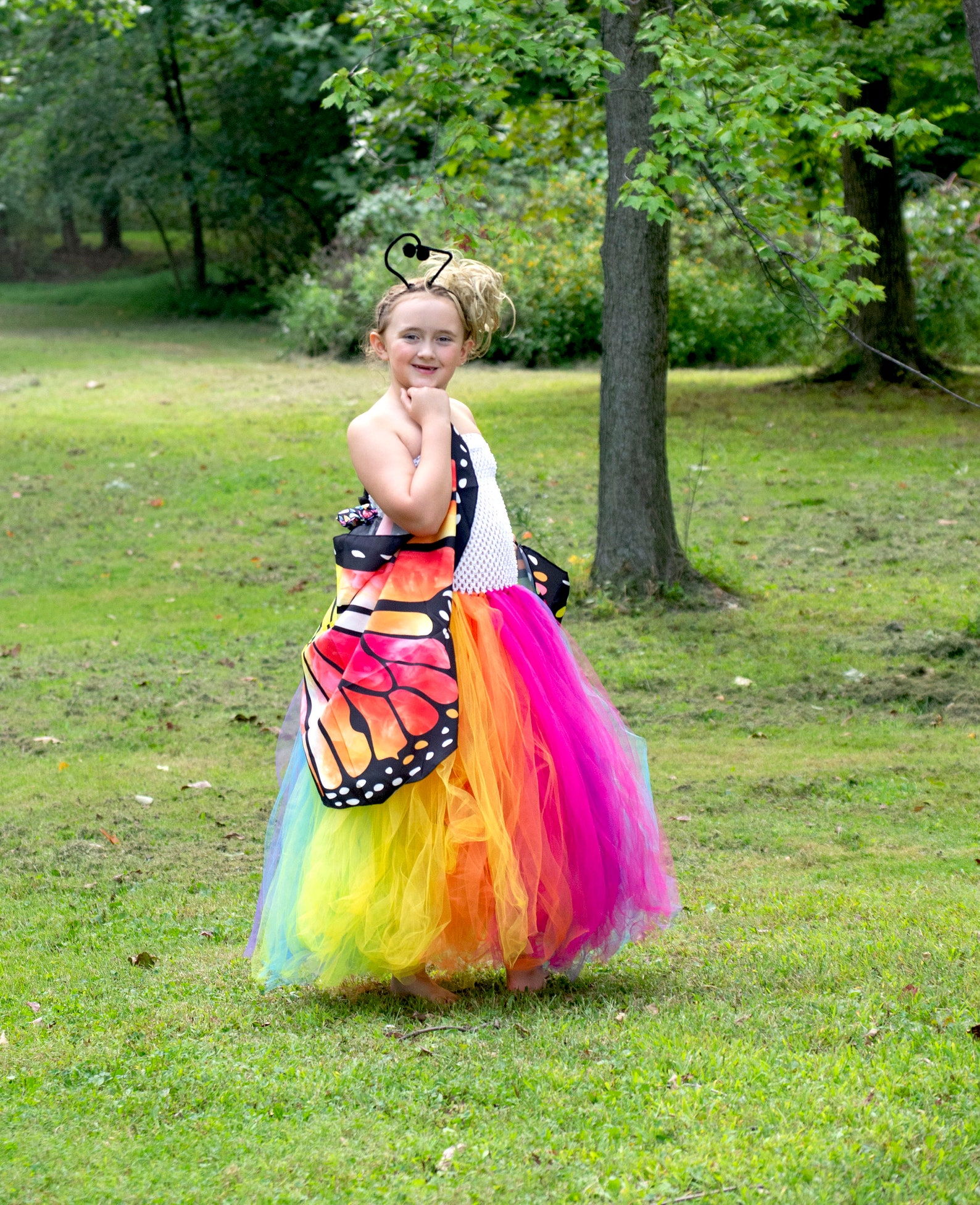 Rainbow Butterfly Costume Girls Butterfly Dress Child - Etsy
