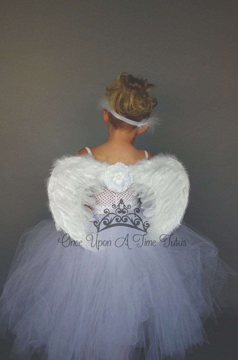 Angel Costume Halloween Costume Child Costume White Angel | Etsy