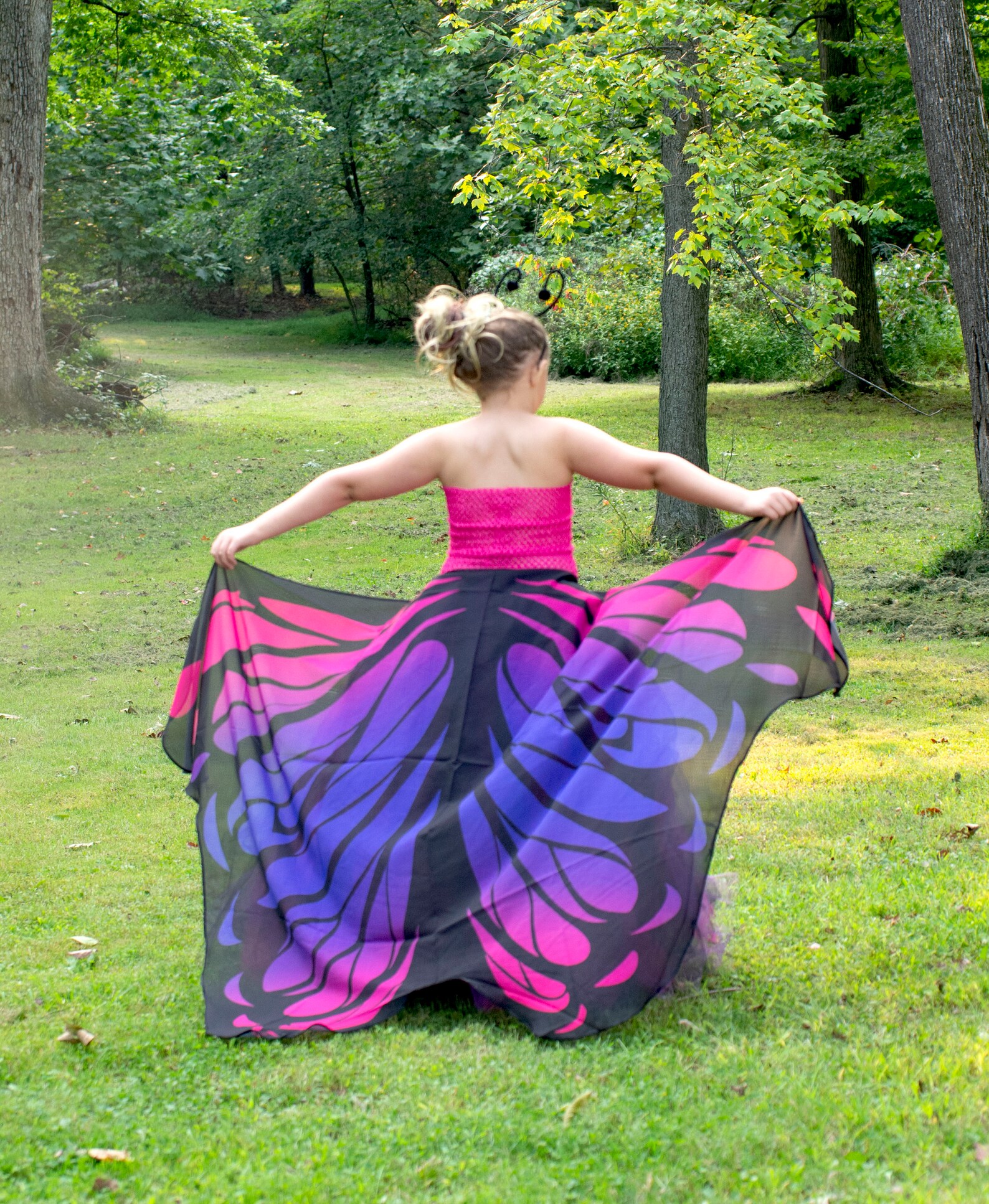 Purple Pink Butterfly Costume Girls Monarch Butterfly | Etsy