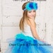 Blue Bird Tutu Costume, Hyacinth Macaw Costume, Blue Parrot Tutu, Kid ...