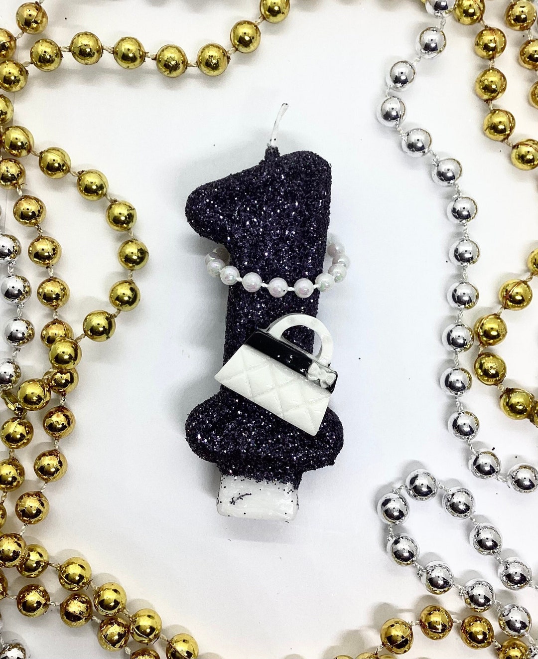 Fancy Birthday Candle, Kids Dress up Party Decor, Girls Classy Lady ...