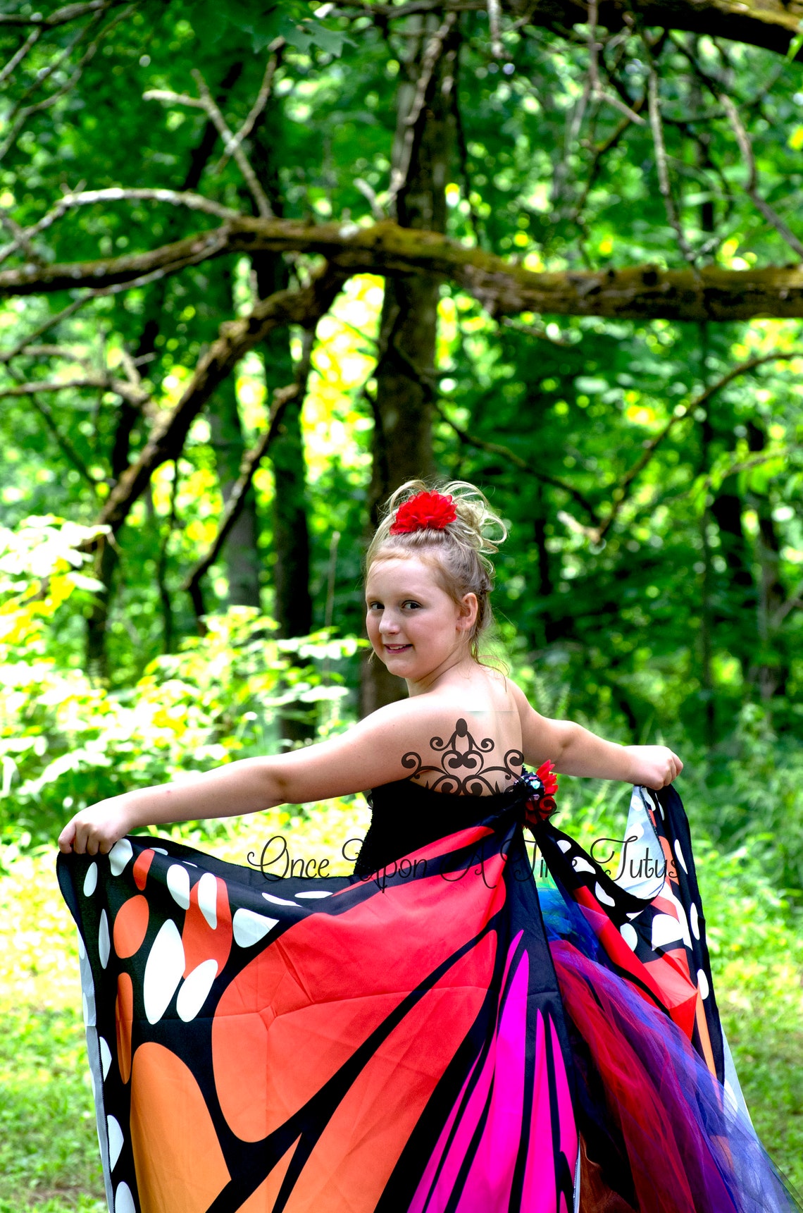 Rainbow Butterfly Costume Girls Butterfly Dress Toddler - Etsy