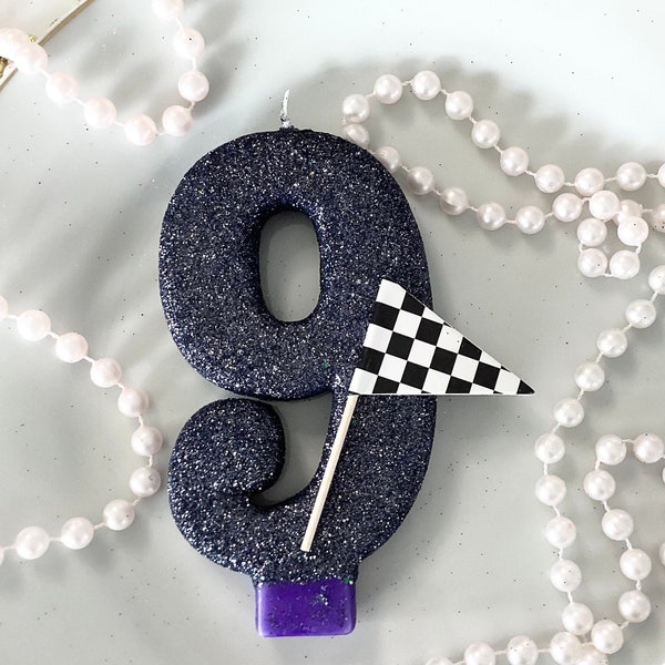 Checkered Number 1 - Etsy