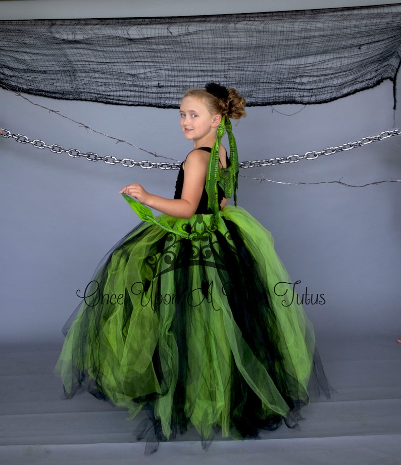 Green Dragon Costume Kids Halloween Costume Lime Green Black - Etsy