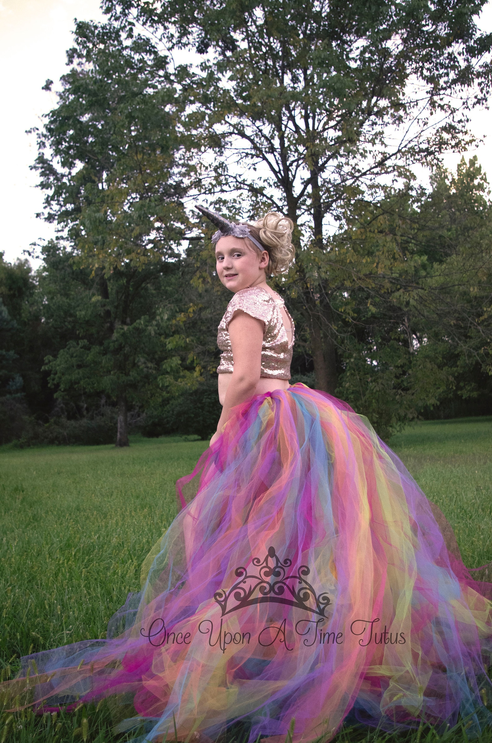 Rainbow Open Front Tutu Half Tutu Skirt Waist Cape Tutu - Etsy
