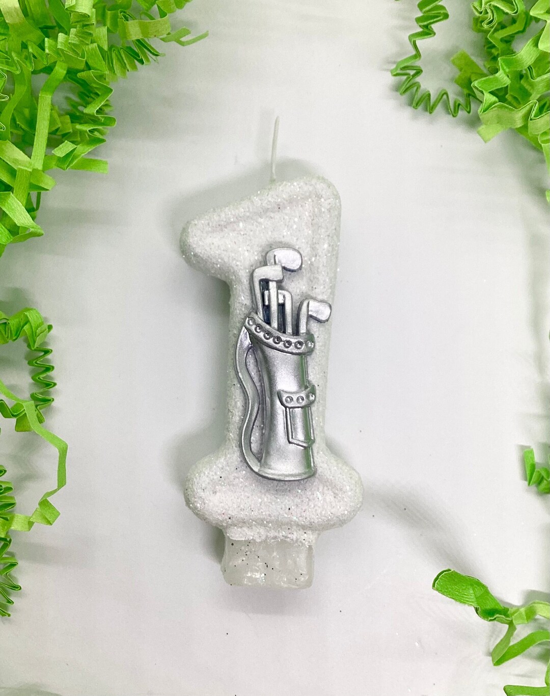 Golf Birthday Candle, Sports Party Decor, Sports Ball, Golf Clubs Party ...