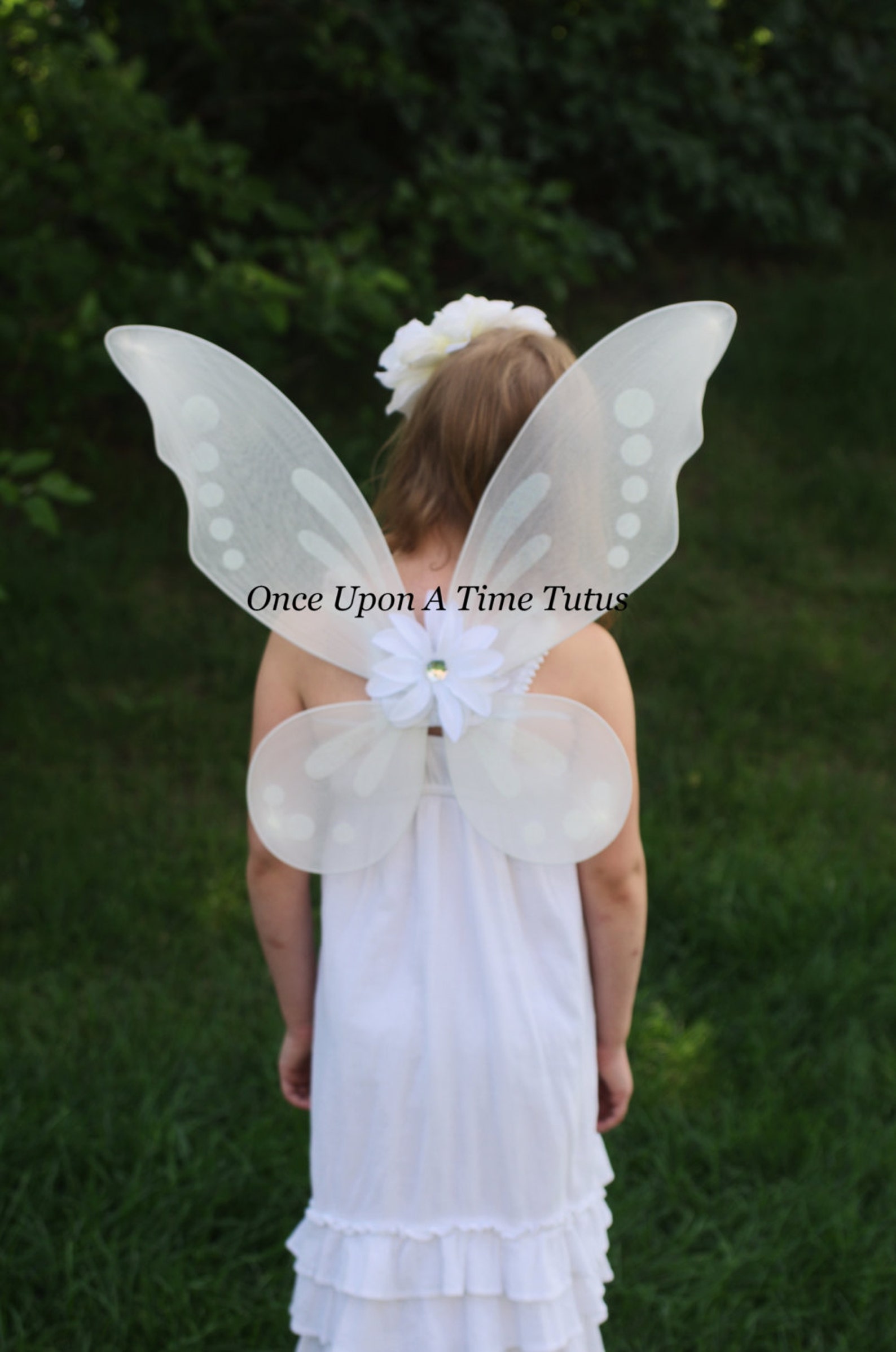White Pixie Wings Butterfly Sparkle Pixie Tooth Fairy - Etsy