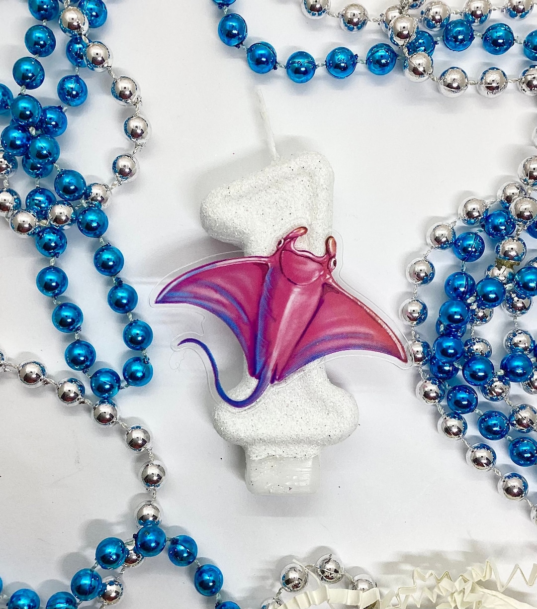 Stingray Birthday Candle, Under the Sea Party Decor, Ocean Party Decor ...