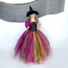 Witch Halloween Costume, Girls Witch Costume, Kids Floor Length Tutu ...