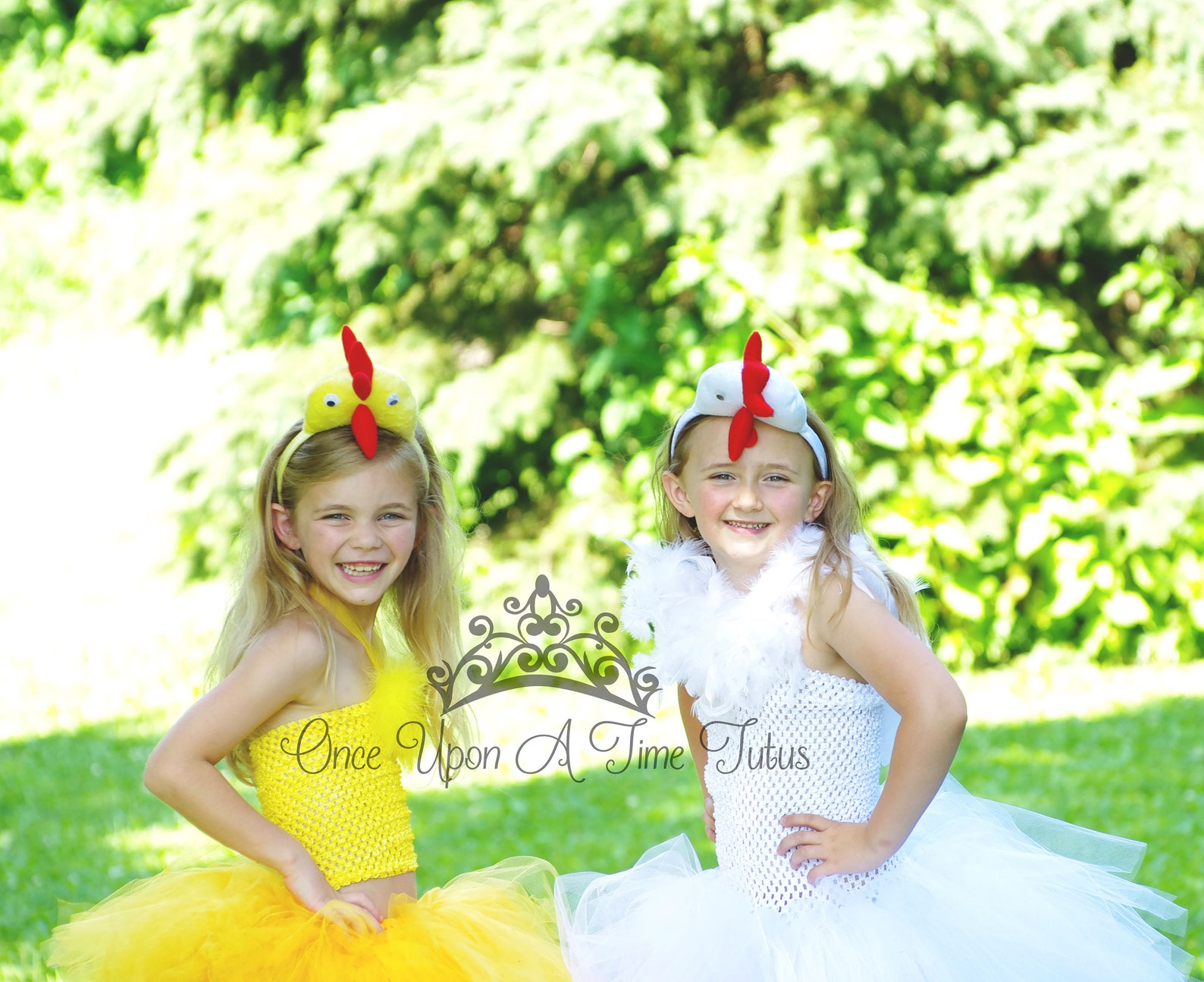 Chicken Costume, Yellow Chicken Tutu Dress, Little Girls Costume, Baby ...