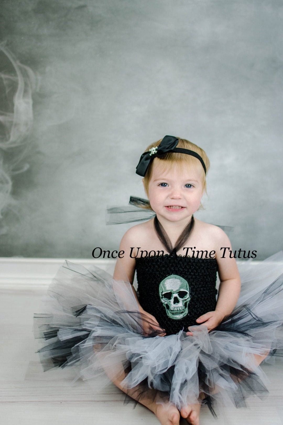 Skeleton Tutu Dress, Halloween Costume, 1st Birthday Dress, First ...