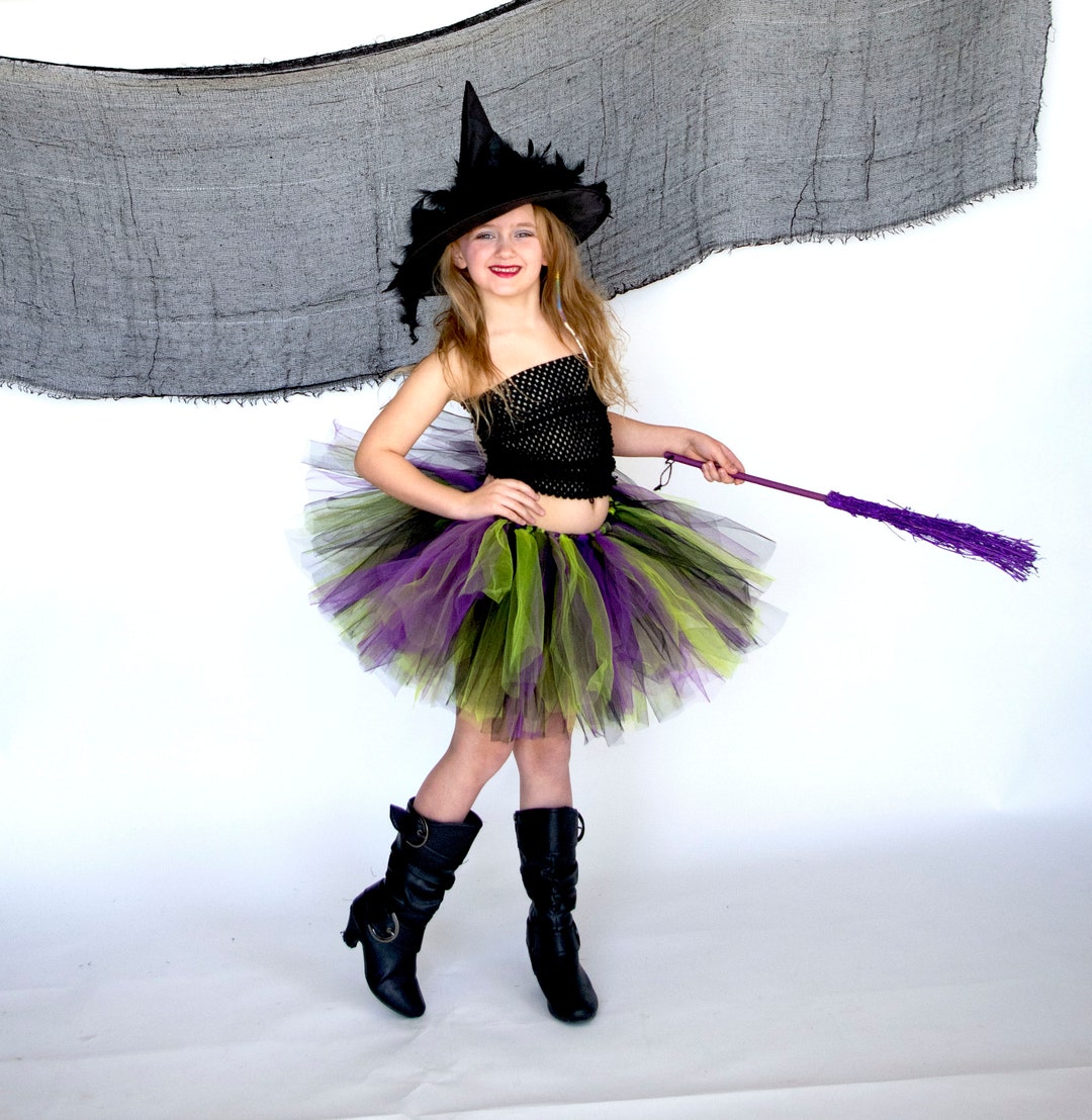 Halloween Tutu, Witch Tutu, Halloween Costume, Kids Witch Tutu, Adult ...
