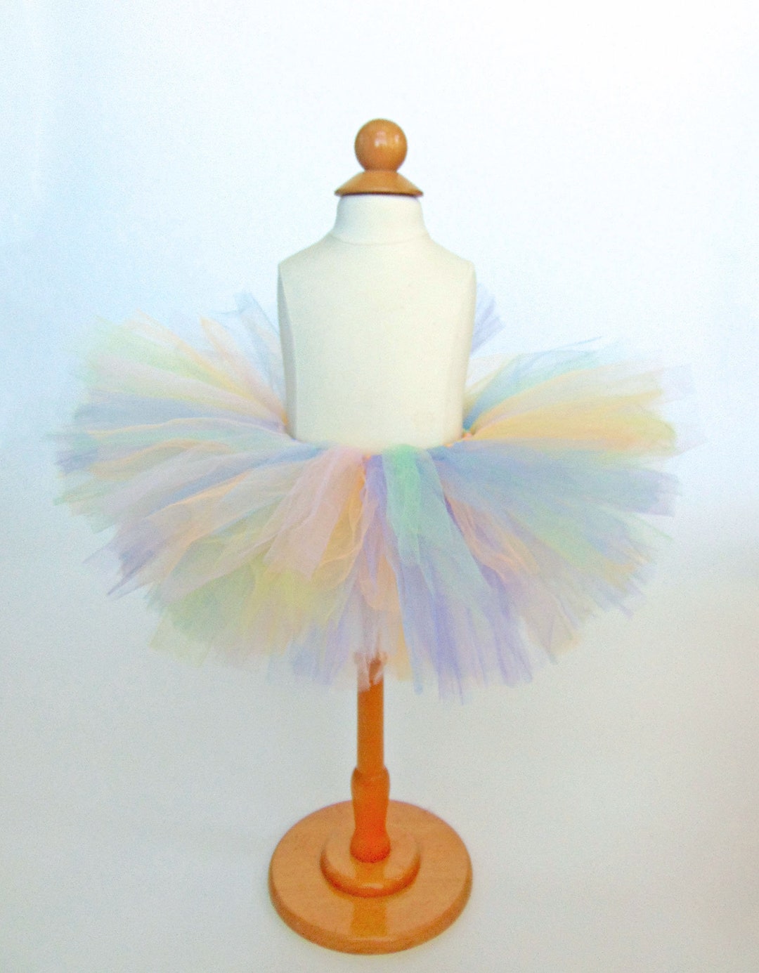 Pastel Rainbow Tutu Kids Tutu 1st Birthday Tutu First - Etsy