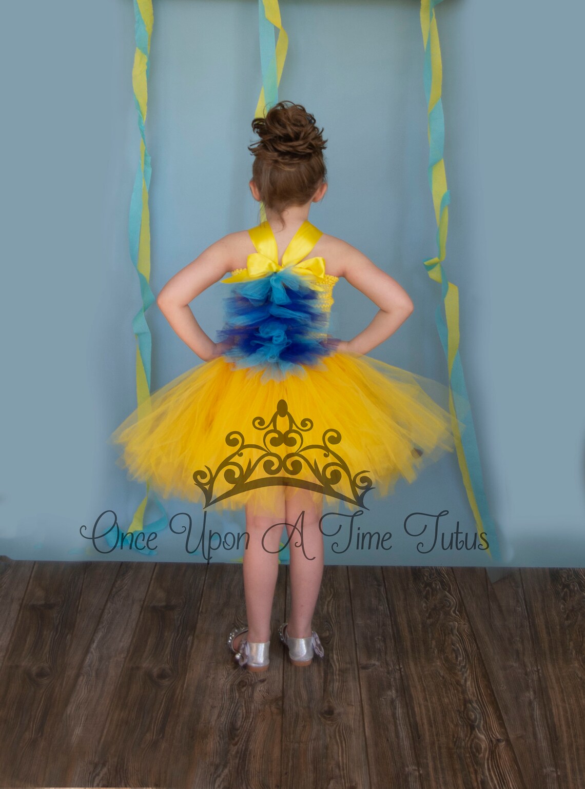 Blue Yellow Fish Tutu Kids Fish Costume Child Halloween | Etsy