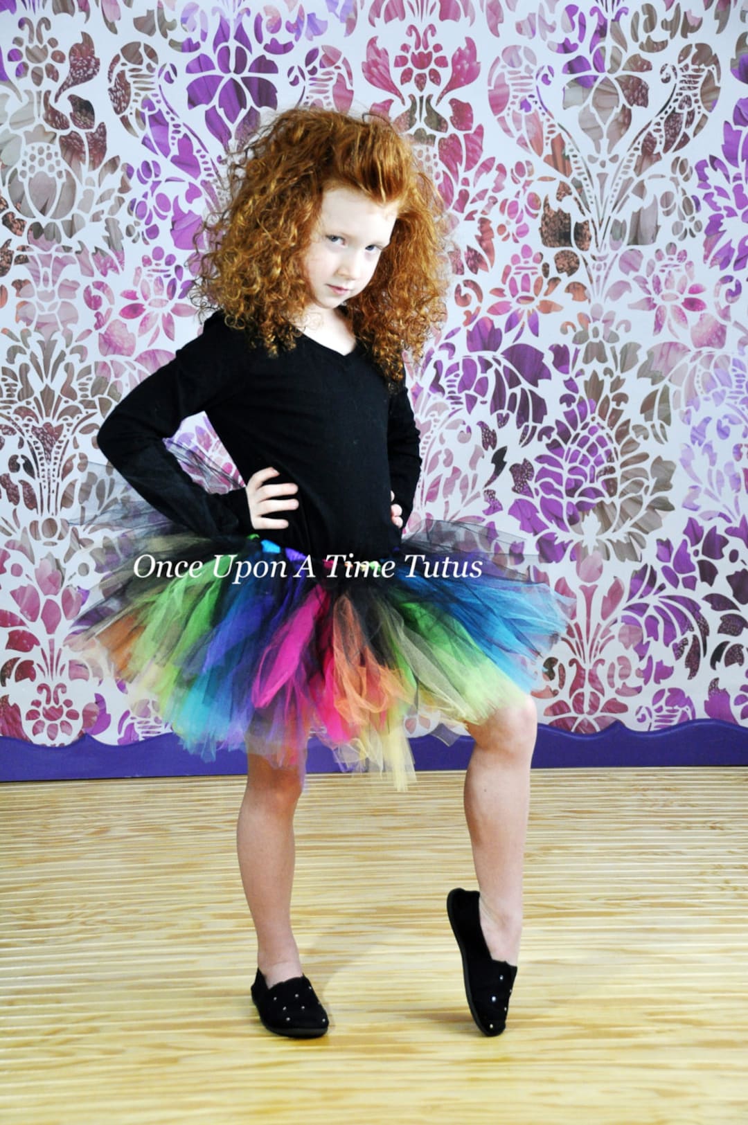 Black Rainbow Tutu, Bright Rainbow Tutu, Baby Girls Tutu, Kids Tutu ...