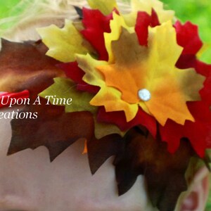 Fall Leaves Headband, Autumn Leaf Headband, Halloween Costume Accessory ...