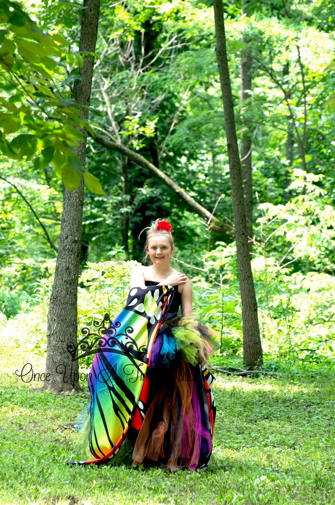 Rainbow Butterfly Costume, Girls Butterfly Dress, Toddler Butterfly ...