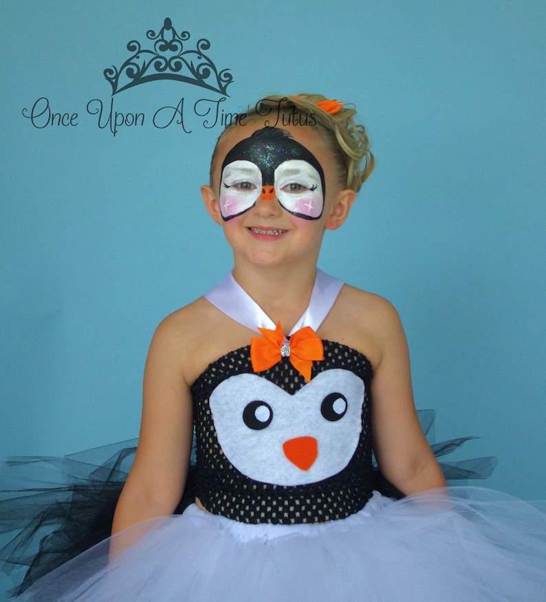 Penguin Costume Kids Penguin Tutu Dress Little Girls - Etsy