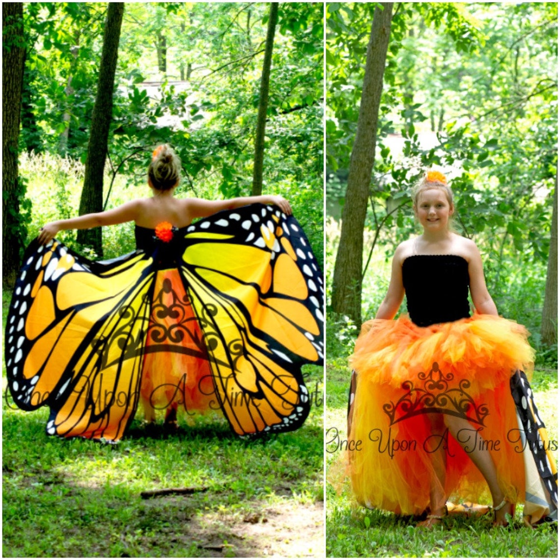 Butterfly Costume Girls Butterfly Dress Toddler Butterfly | Etsy