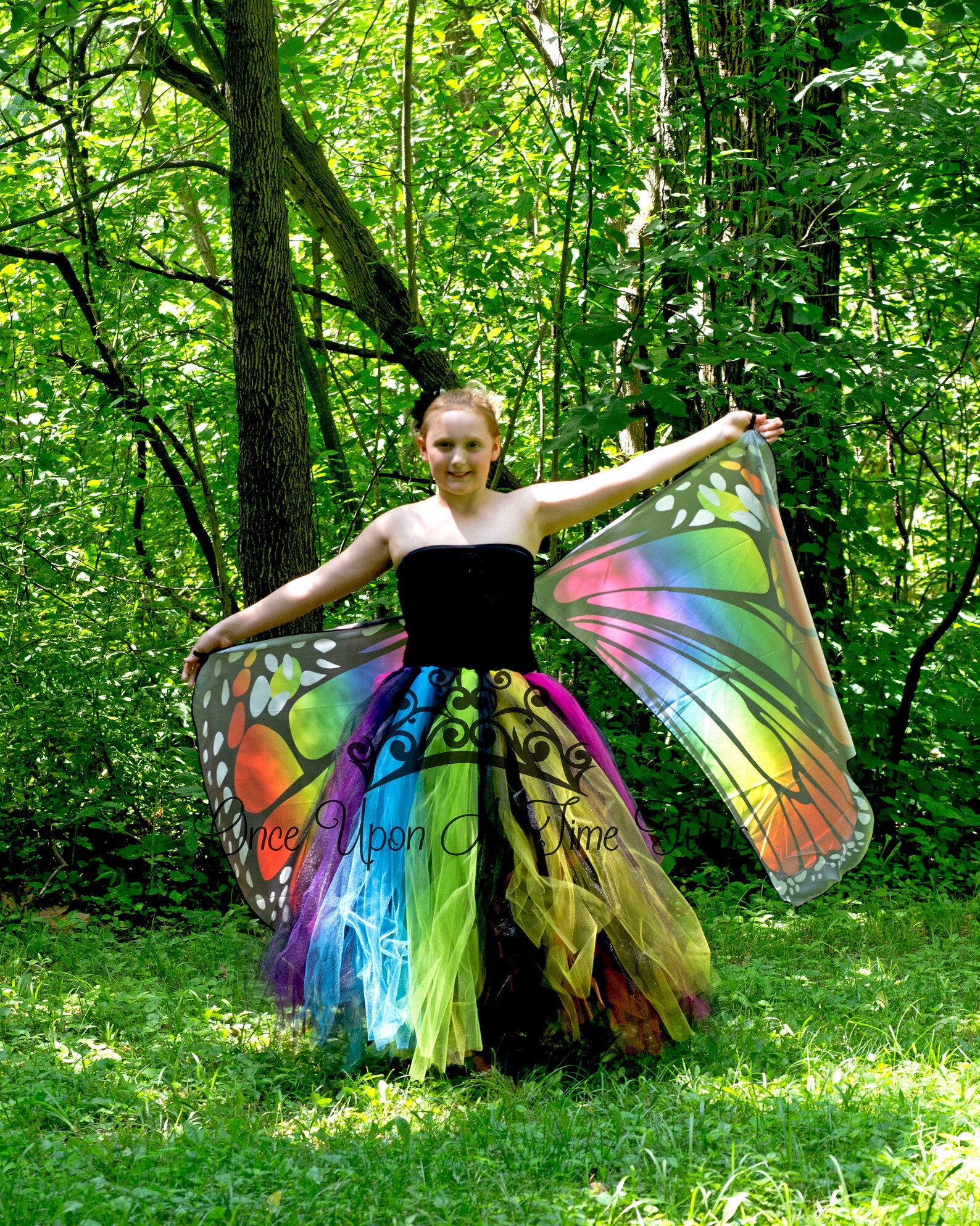 Rainbow Butterfly Costume, Girls Butterfly Dress, Toddler Butterfly ...