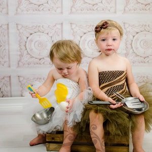 Bacon and or Eggs Tutu Dress, Twin Halloween Costume, Kids Tutu Dress ...