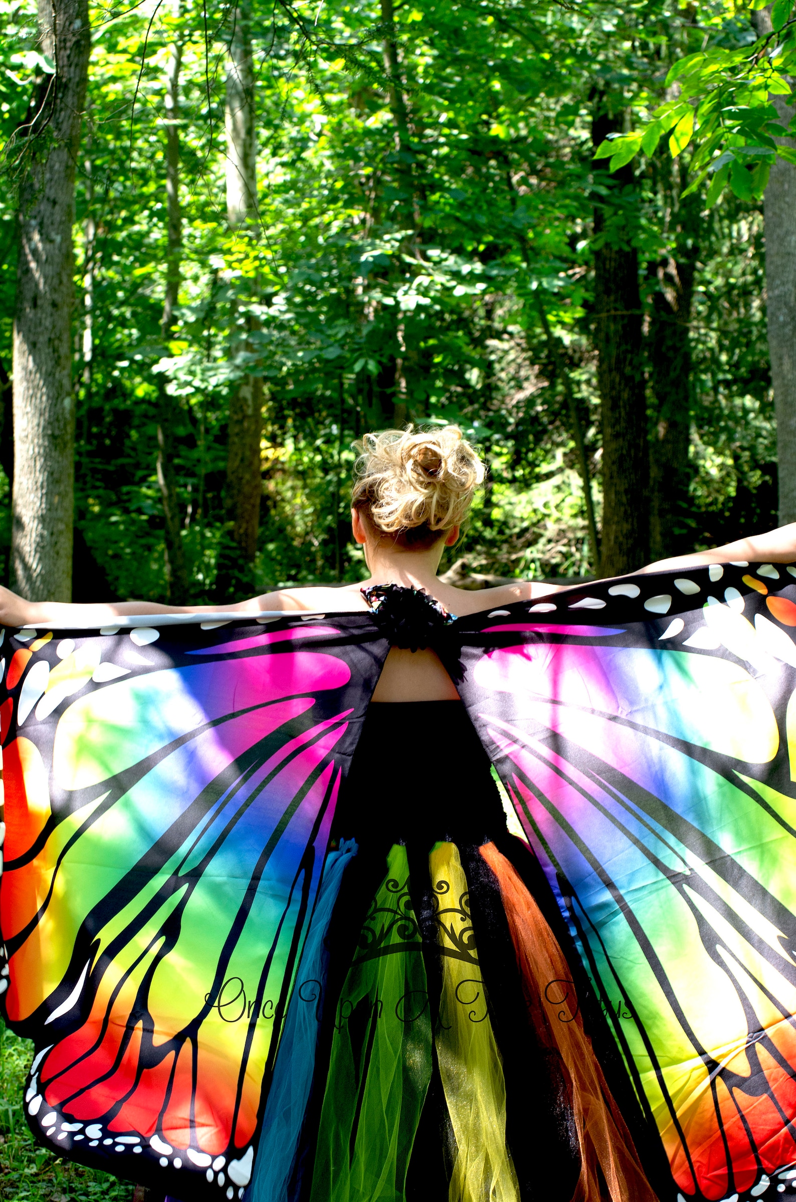 Rainbow Butterfly Costume Girls Butterfly Dress Toddler - Etsy