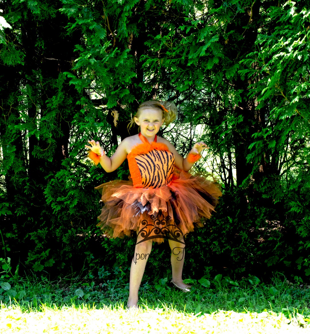 Tiger Costume, Halloween Costume, Kids Animal Costume, Baby Girl Tutu ...