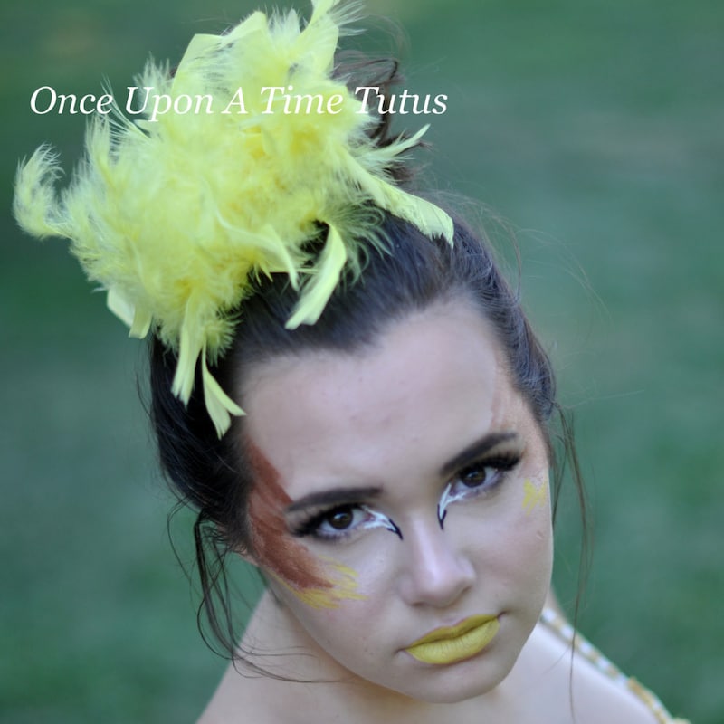 Yellow Feather - Etsy