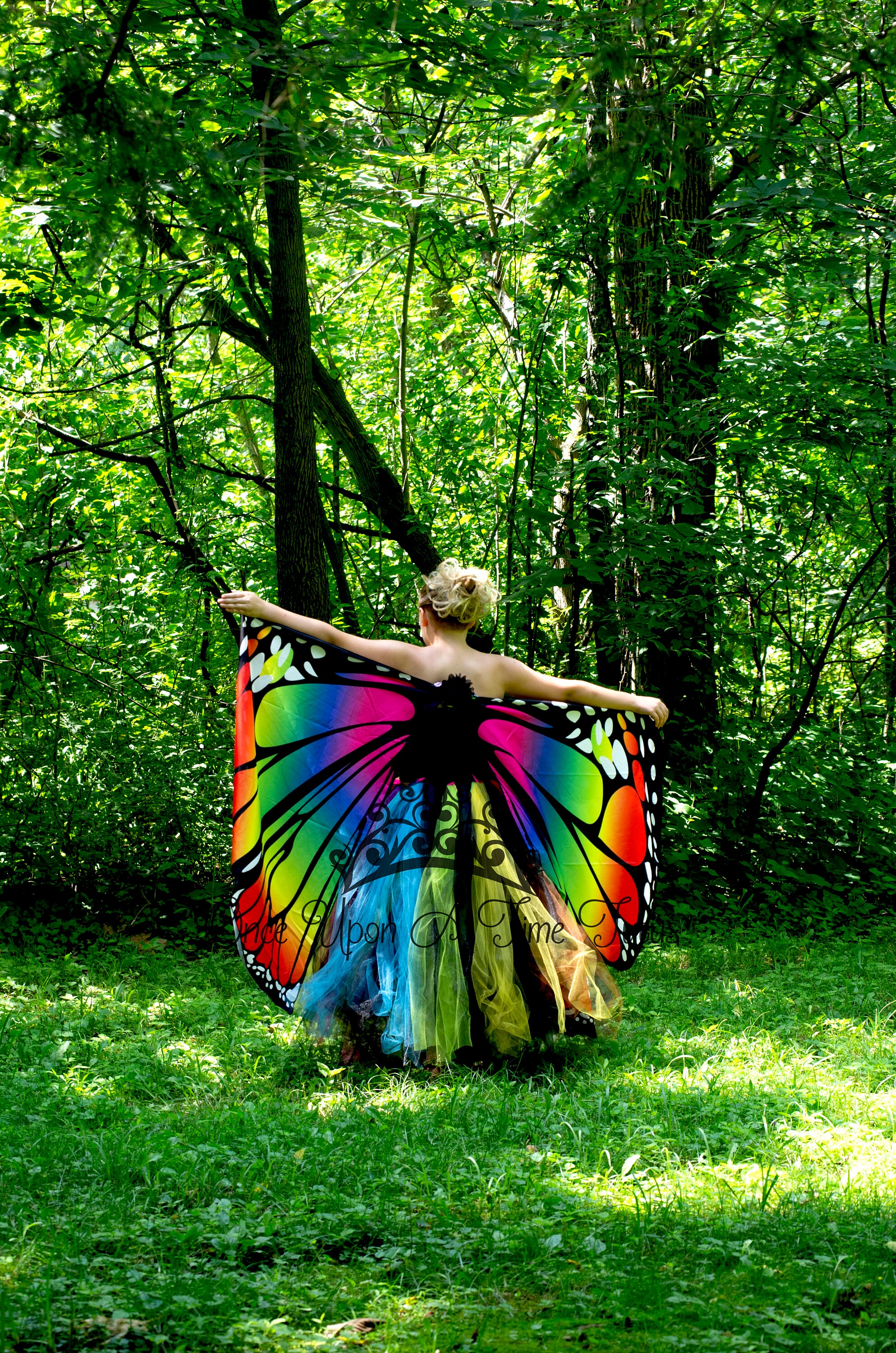 Rainbow Butterfly Costume, Girls Butterfly Dress, Toddler Butterfly ...