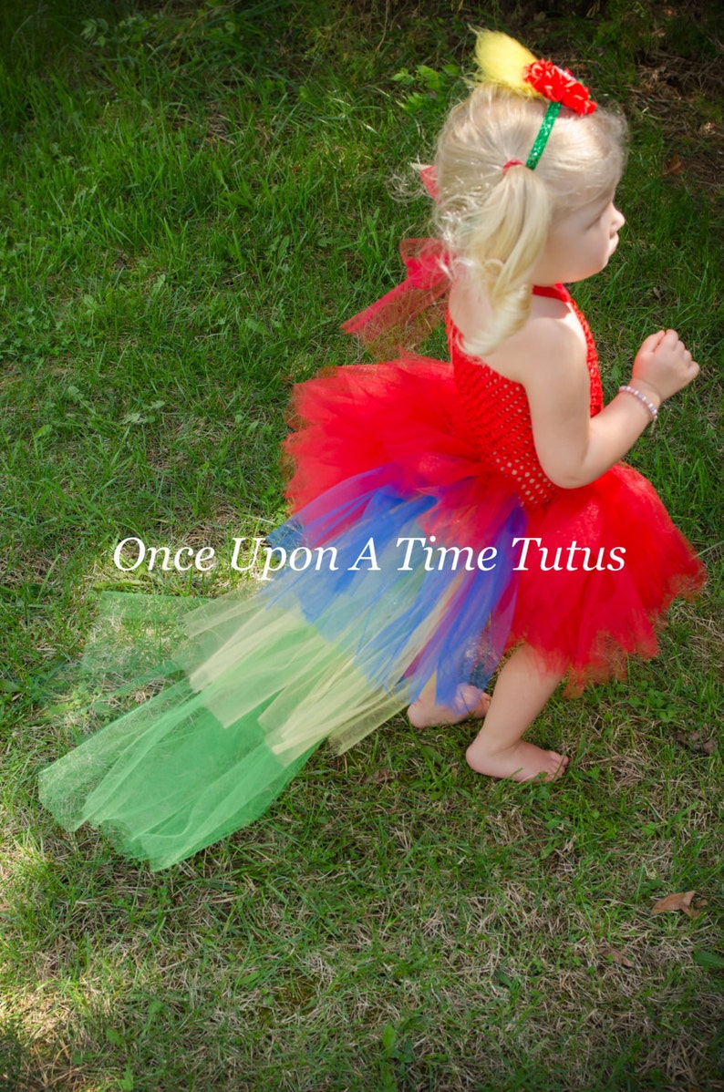 Parrot Costume, Halloween Costume, Baby Parrot Costume, Girls Tutu ...