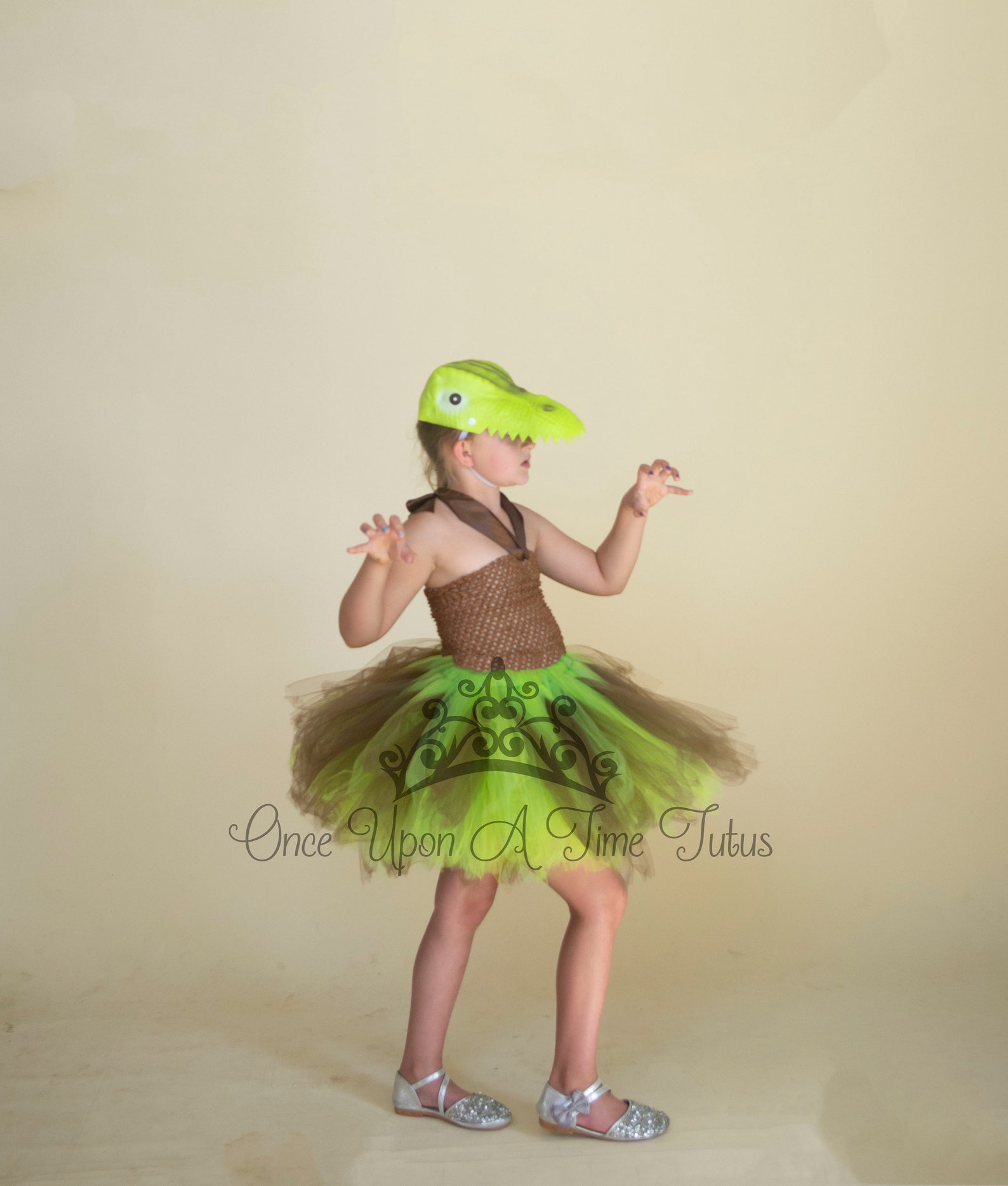 Dinosaur Halloween Costume Girls Dinosaur Tutu Dress | Etsy