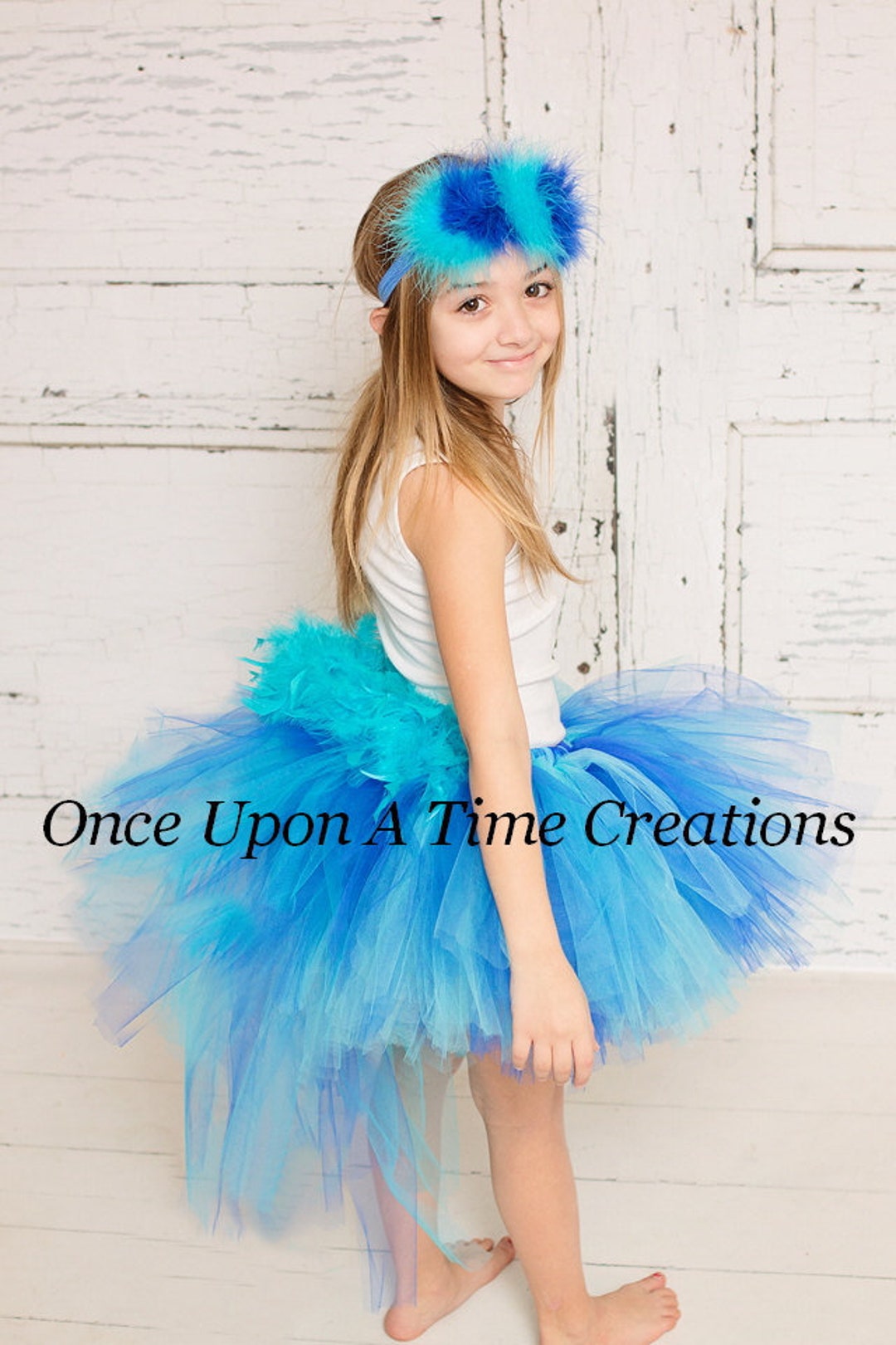 Blue Bird Tutu Costume, Hyacinth Macaw Costume, Blue Parrot Tutu, Kid ...