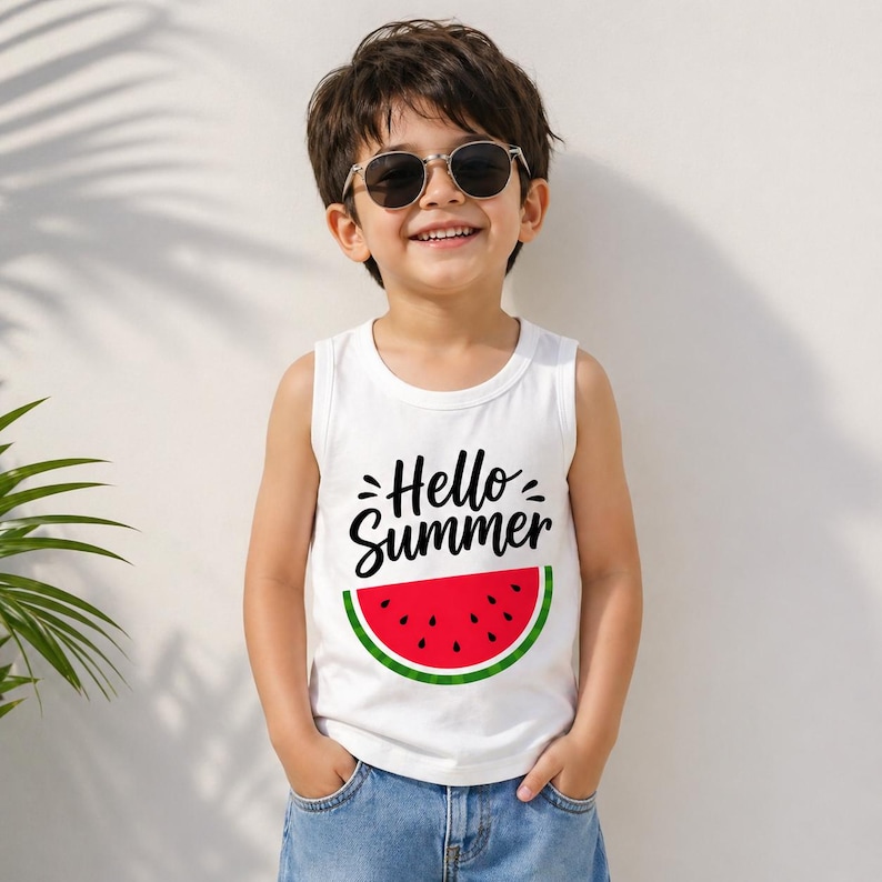 Summer Watermelon SVG PNG | Tropical Sublimation Clipart Digital ...