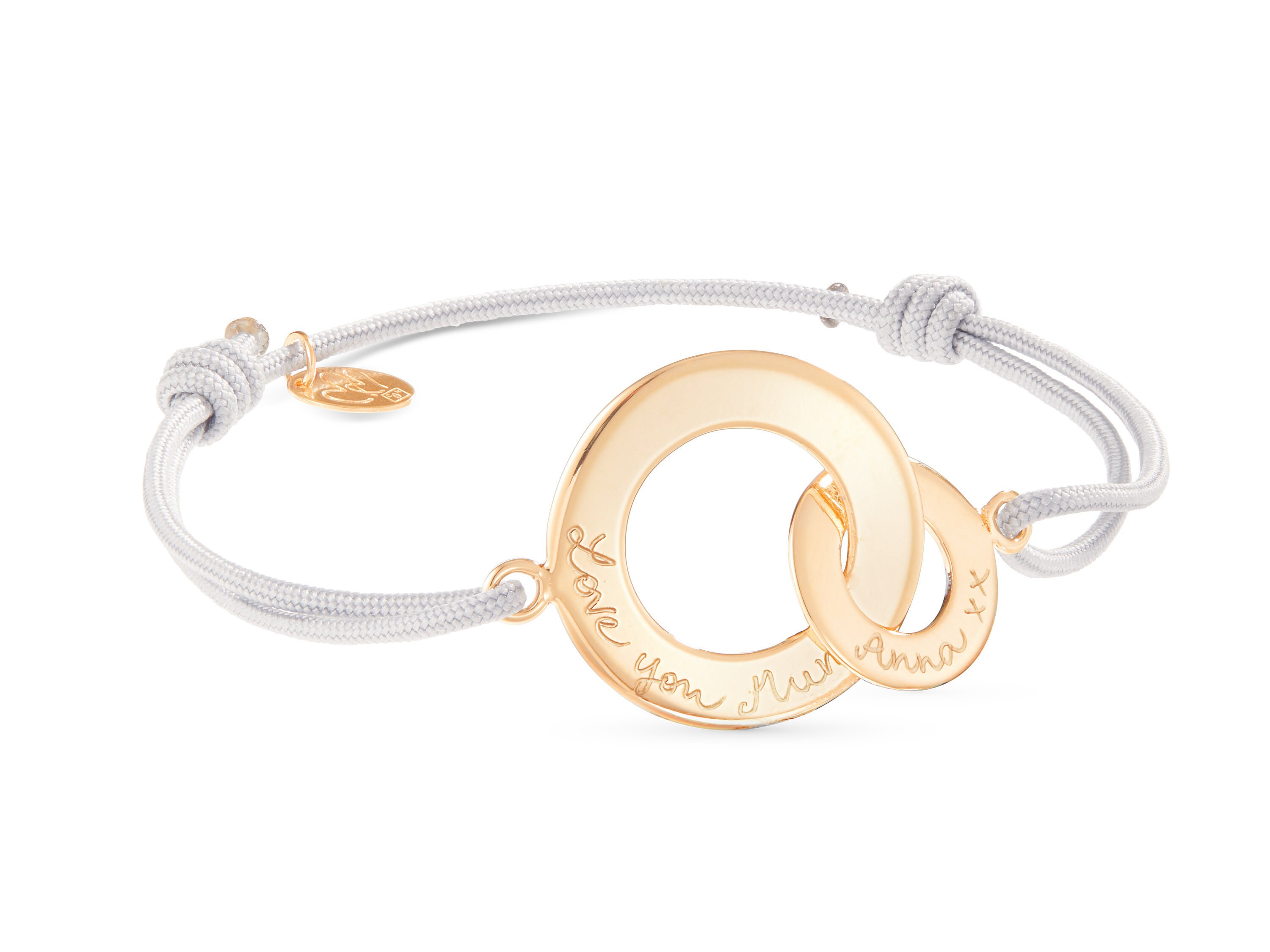 Personalized Intertwined Bracelet Braid Bracelet With - Etsy UK