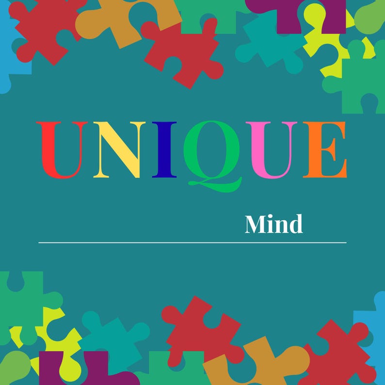 Autism Poem Poster | Neurodiversity Kids Room Decor (gloss Poster) - Etsy