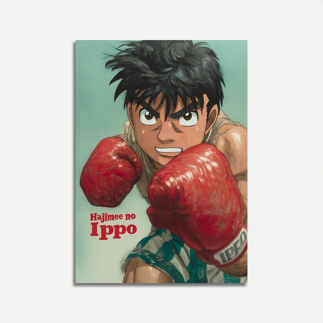 Hajime No Ippo Poster - Anime Poster - Ippo - Etsy