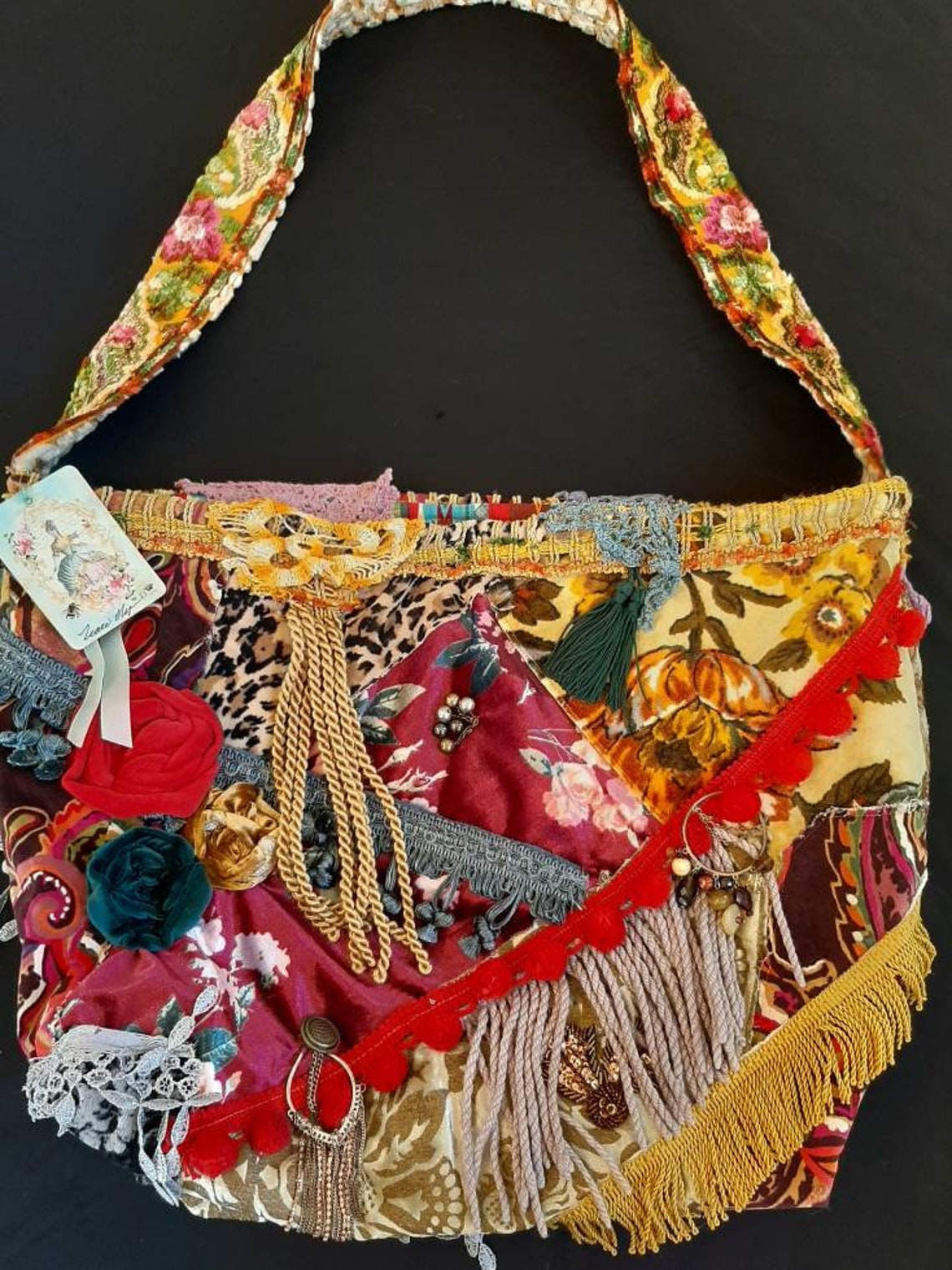 Unique Handmade Fabric Bags Purses | semashow.com