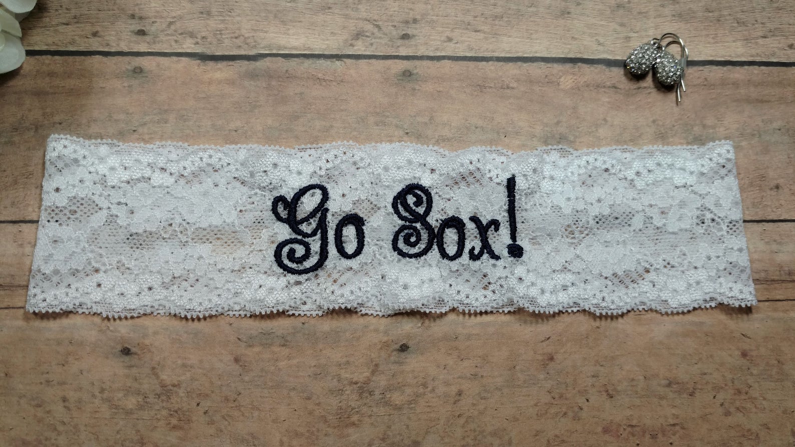 Boston Red Sox Garter Sports Garter Team Garter Baseball - Etsy